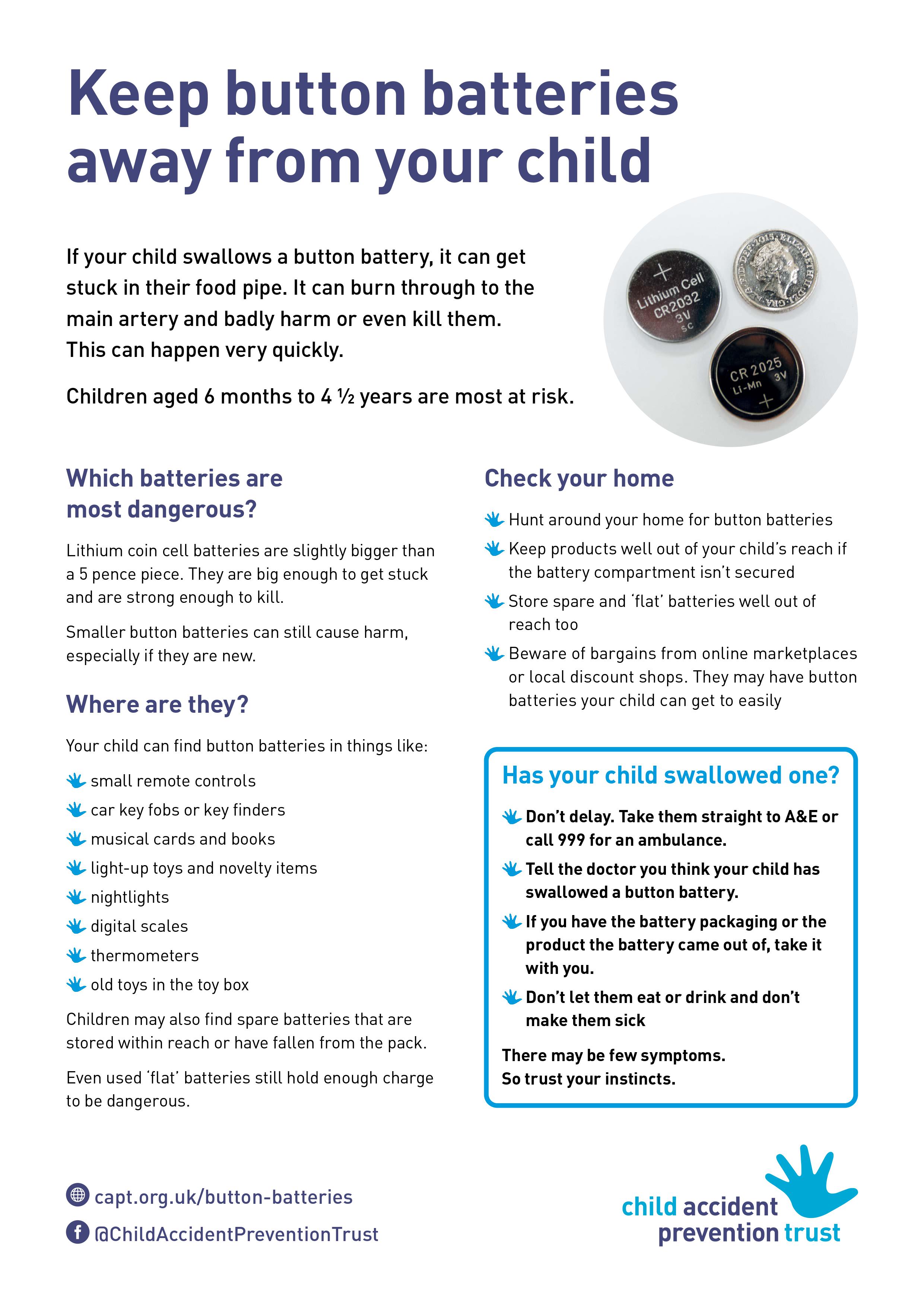 Button Batteries :: Healthier Together